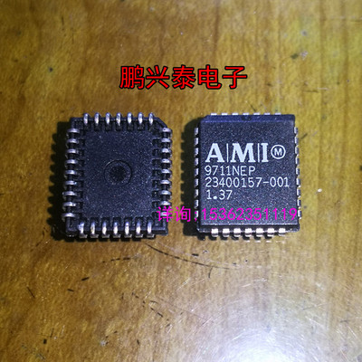 AMI 电子元件  23400157-001  进口32弯脚 PQCC32表贴脚 集成块IC