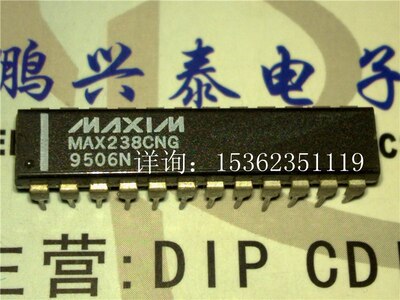 MAX238CNG  MAX238ENG  进口5V的可供.多通道的RS-232驱动器/接收