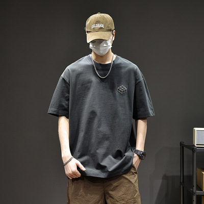 美式复古凉感280g重磅纯棉T恤