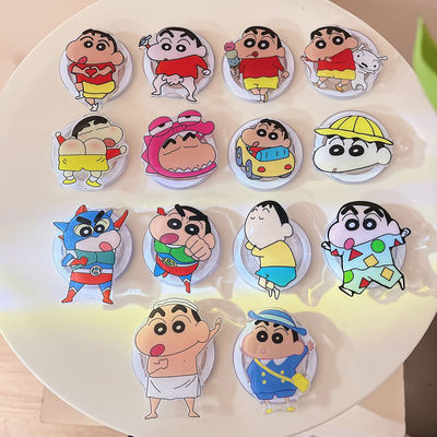 magsafe磁吸气囊支架蜡笔小新啪嗒面盖替换支架适用磁吸手机和壳