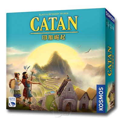 卡坦岛印加崛起扩 Catan Inka 中文正版桌游 台湾到付
