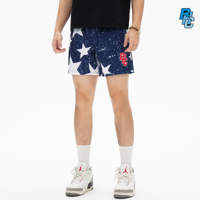 柯冉上身NCAA美高梦篮球短裤男