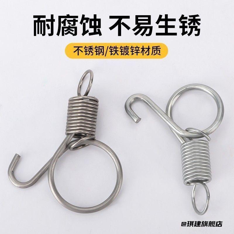 鸽子笼门挂钩专用笼门固定挂钩鸡笼门弹簧钩兔笼门挂钩养殖笼具