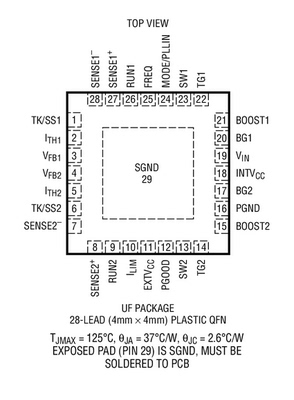 原装  LTC3869EUF LTC3869IUF LTC3869 QFN 现货