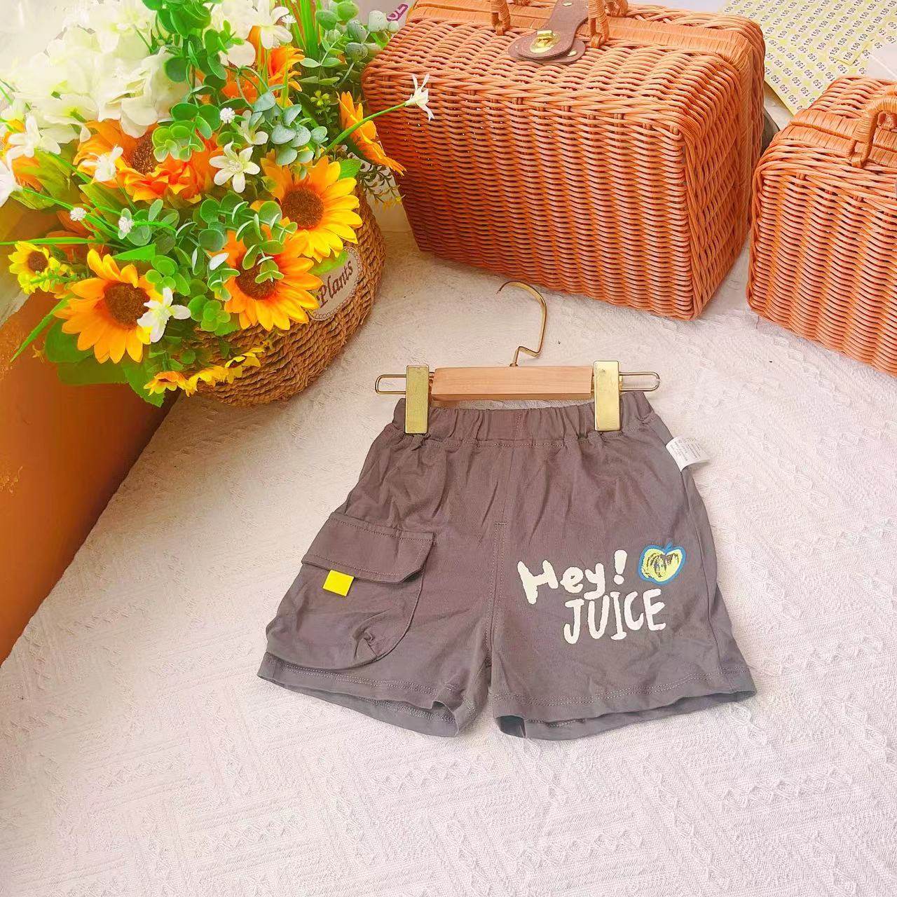 A473男童休闲短裤_虎窝淘