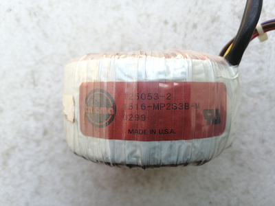 美国talema进口环形变压器 约180W 输入230V 输出单10V单26V单30V