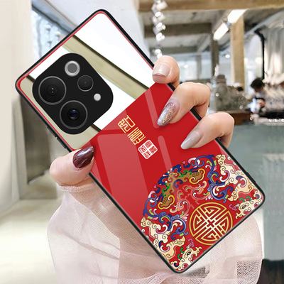 vivos19手机壳玻璃带镜子镜面