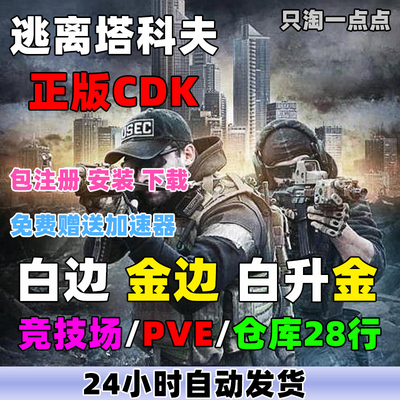 PC游戏逃离塔科夫白边金边