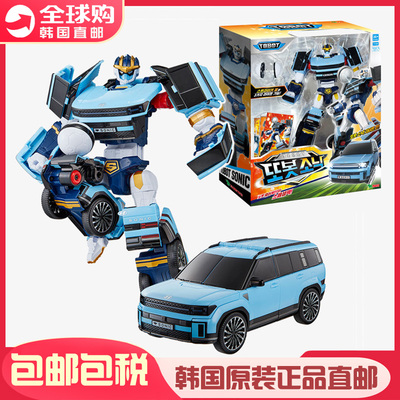 韩国Tobot托宝兄弟V战士金刚变形合体机甲机器人索尼克迷你车玩具