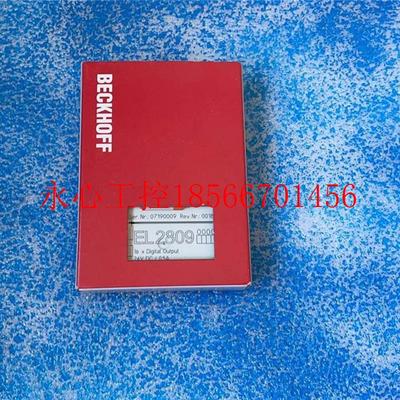 议价EL189, EL2809 全德国BECKHOFF倍0福PCARX端子模新块正品现￥