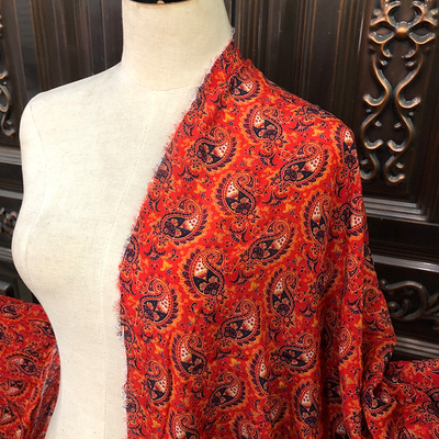 桑蚕丝大牌风真丝双绉剪米服装料