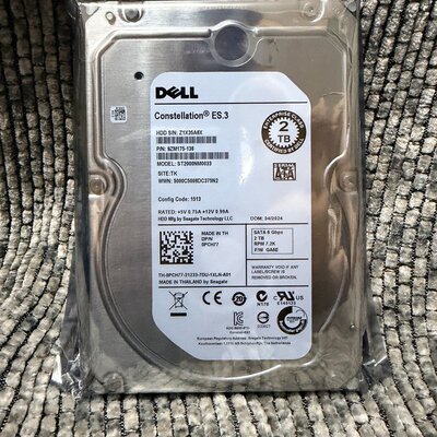 请议价-库存全新0通电 DELL 戴尔 ST2000NM0033
