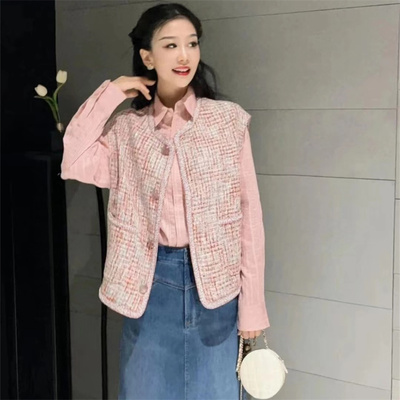 2025年常规款圆领小香风