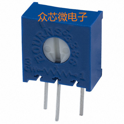 原装3386电位计50 Ohms±10%0.5W，1/2W±100ppm 3386X-1-500LF