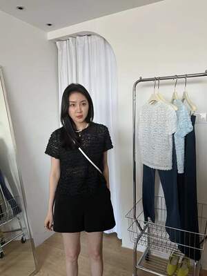 短款西裤百搭A型阔腿裤显瘦