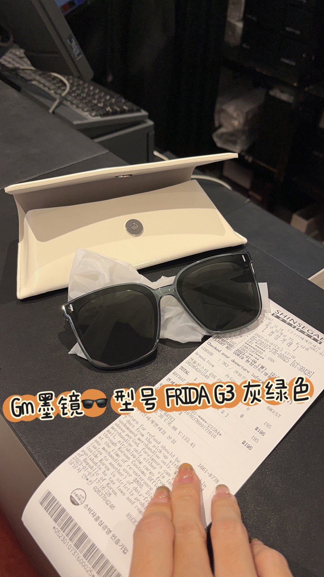 FRIDA新款GM GENTLE MONSTER墨镜太阳镜黑色茶色橘色刘昊然_虎窝淘