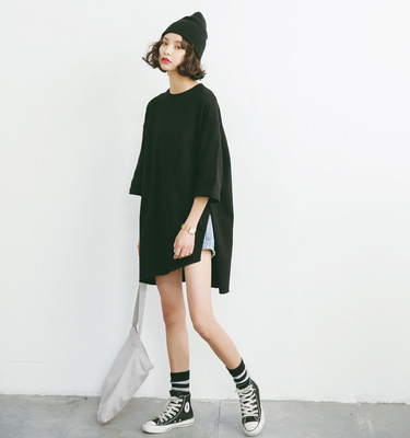 T恤女韩版学生个性宽松打底衫