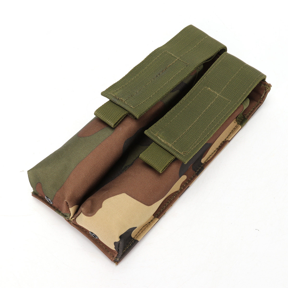 P90两联水弹弹夹袋 600D尼龙防水配件包 户外电筒套