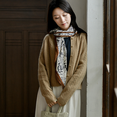 前世今生秋季女性方巾