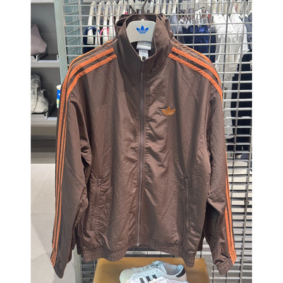 Adidas三叶草26年秋季男女经典款FIREBIRD运动夹克长袖外套KS7492