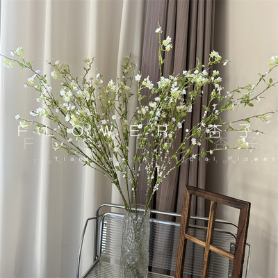 嫩柳牙枝摆件花艺插花