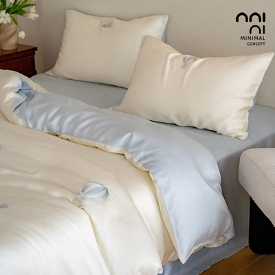 卡通四件套天丝床单款简约