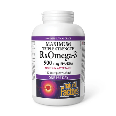 加拿大 Natural factors 鱼油 Omega-3  900MG 150粒