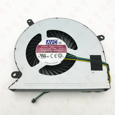 原装 AVC BAAA1115R2U P020 12V 1.0A 10cm 一体机4线CPU散热风扇