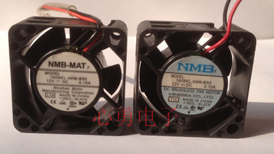 原装NMB/美蓓亚散热风扇1606KL-04W-B50 DC12V 0.15A 4020