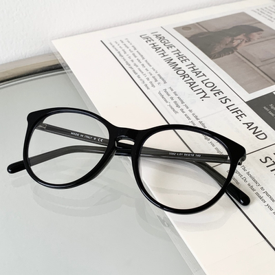 【小雨姐在这里】ins风素颜神器显脸小搭配眼镜G205