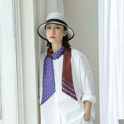 秋冬新款包带丝巾围巾