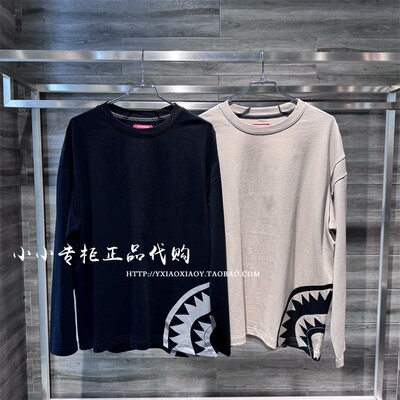 SPRAYGROUND刺绣印花长袖T恤