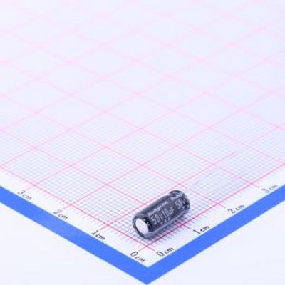50YXF10MFFC5X11 直插铝电解电容 10uF ±20% 50V 插件,D5xL11mm