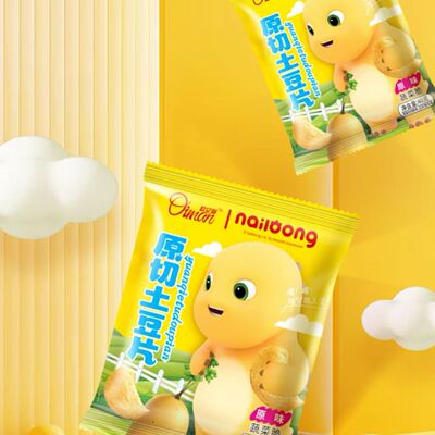 奶龙原切土豆片多口味