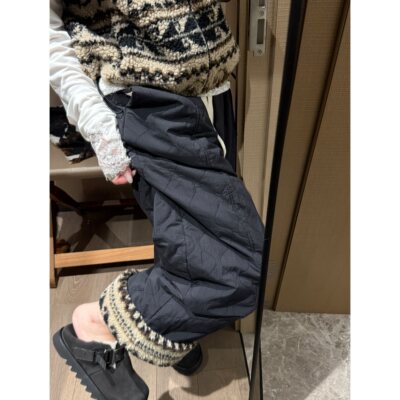 FILLE|费尔岛棉裤保暖加绒