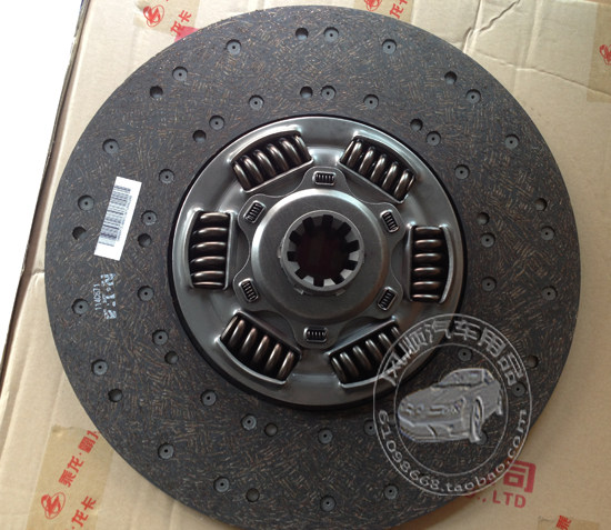 包邮原厂纯正部品乘龙H7M7M5拉式离合器片从动盘总成54.8孔128959_虎窝淘