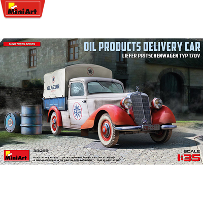 文华 MiniArt 1/35 LIEFER PRITSCHENWAGEN TYP 170V 运输车38069