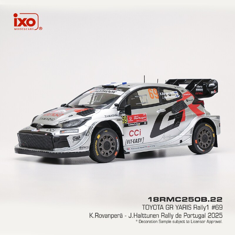 IXO新品-WRC2025赛季丰田Rally1雅力士赛车模型(不定期更新)