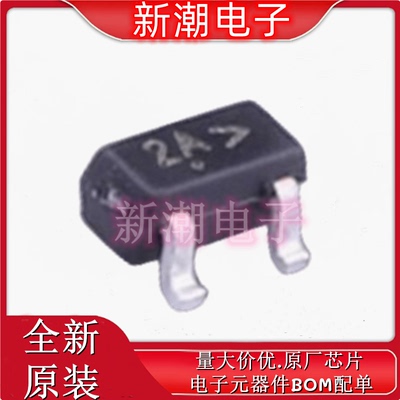 MMBT3906TT1G 丝印2A 封装SOT523 PNP  三极管 全新原厂安森美