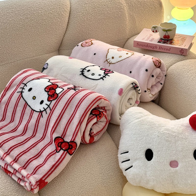 四季通用盖毯牛奶绒三丽鸥可爱