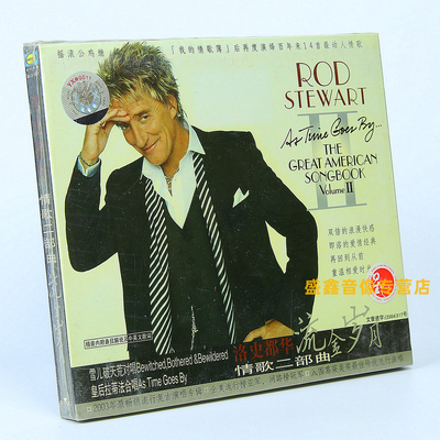 正版唱片 洛史都华 情歌二部曲 流金岁月(CD)Rod Stewart专辑