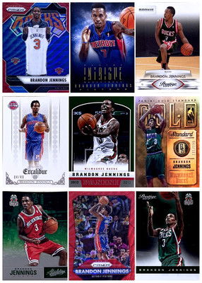 NBA正版布兰登詹宁斯经典球星卡