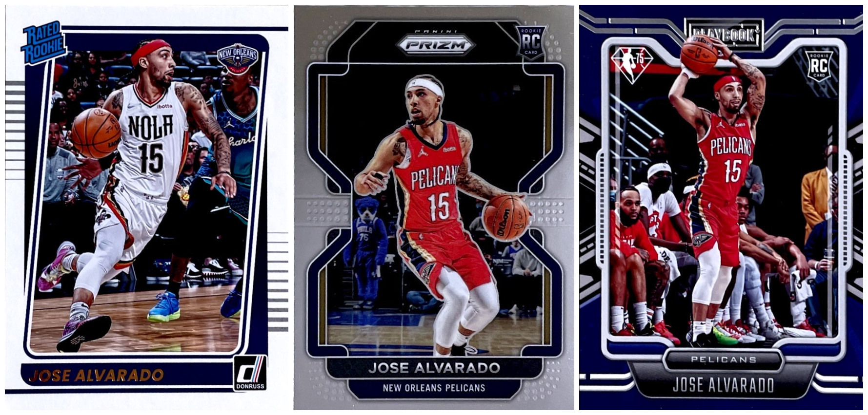 【iR】NBA球星卡 Panini 约瑟 阿尔瓦拉多 Jose Alvarado 新秀卡