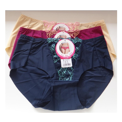 DAIYU/戴丝玉春夏新款低腰三角裤L14155时尚舒适蕾丝女生无痕内裤