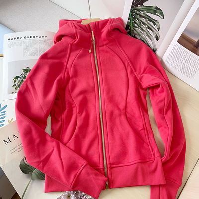 Scuba卫衣连帽修身运动外套