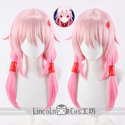 LINCOLN Guilty Crown罪恶王冠 楪祈 EGOIST祈妹cos假发 混色渐变