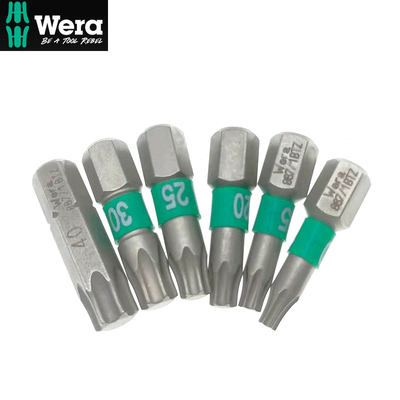 WERA/维拉抗扭梅花批头1/4