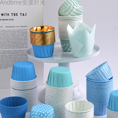 耐烤马芬纸杯礼帽牛皮纸托