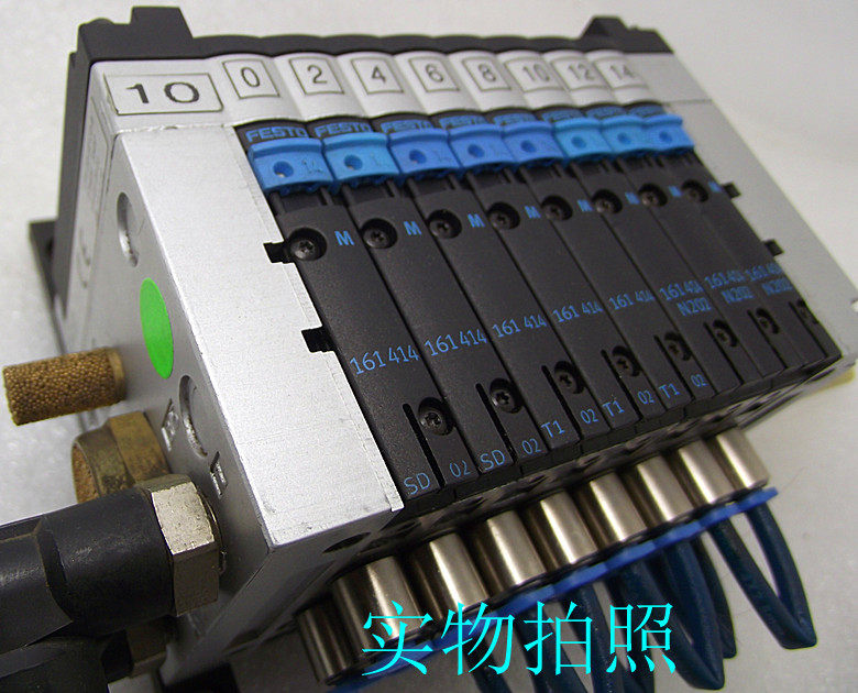 FESTO阀岛CPV10-GE-CO-8 175481 161414 CPV-10-VI 18200电磁阀