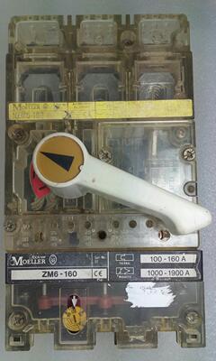 NZM6-160 MOELLER 漏电保护开关 160A 3P 另还有N64-200 NHI-22